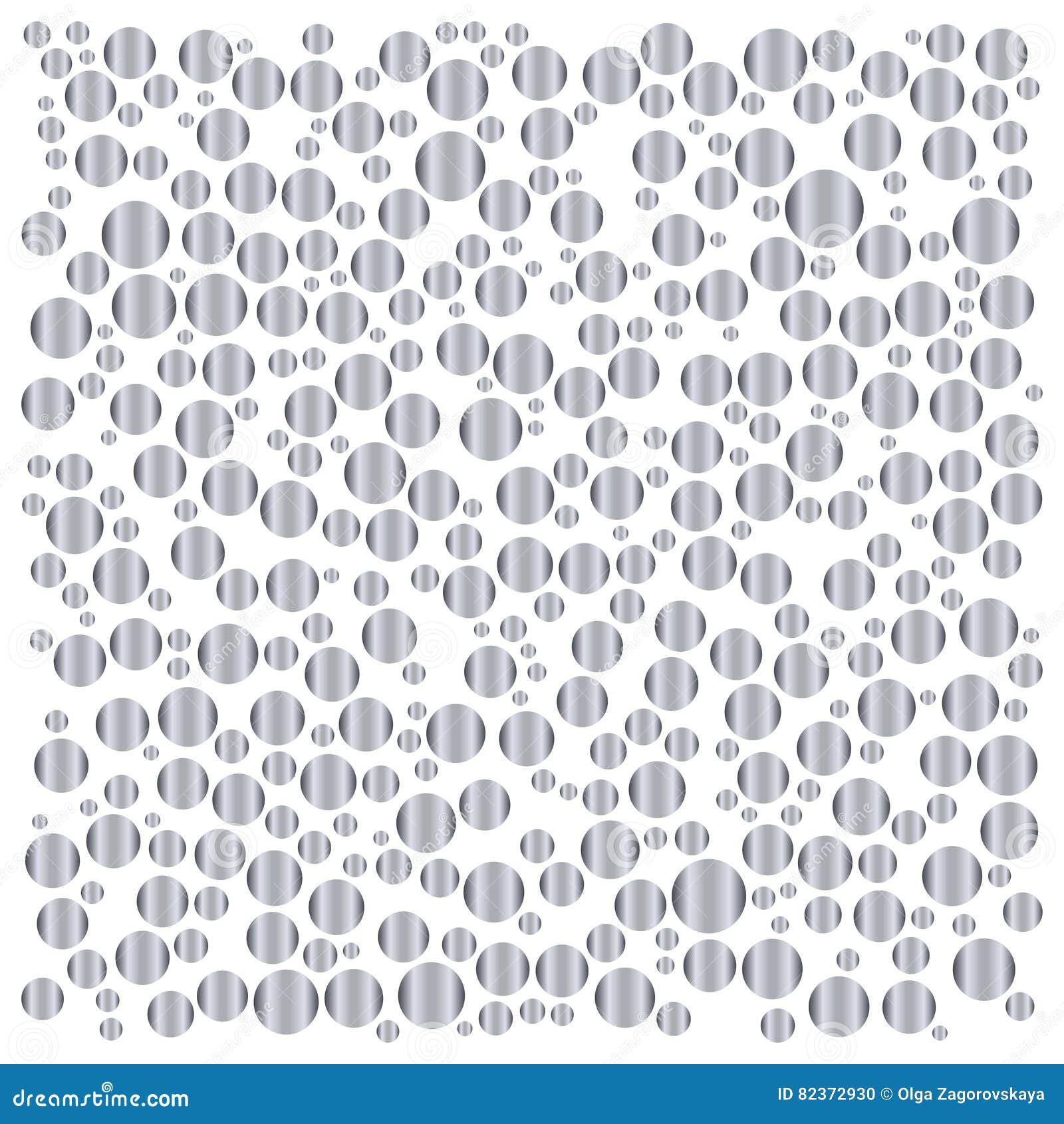 Silver Circle Pattern Style Background Stock Illustration ...