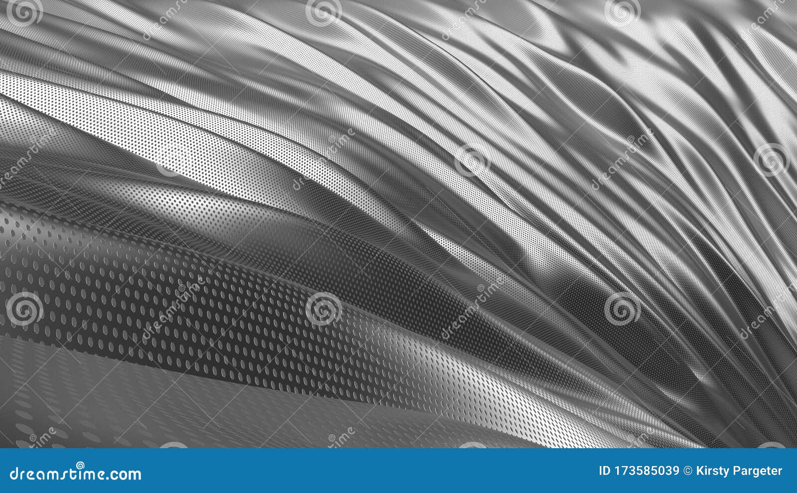 Silver Cloth Abstract Background Stock Illustration - Illustration of ...