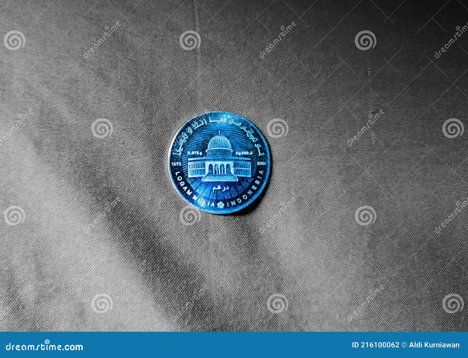 Silver coin dirham coin stock photo. Image of dirham - 216100062