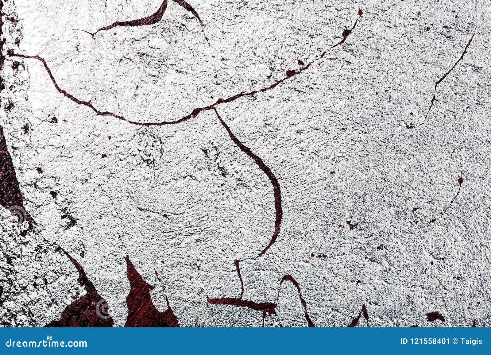 Silver Wall Texture Background Stock Image - Image of dirty, paint ...