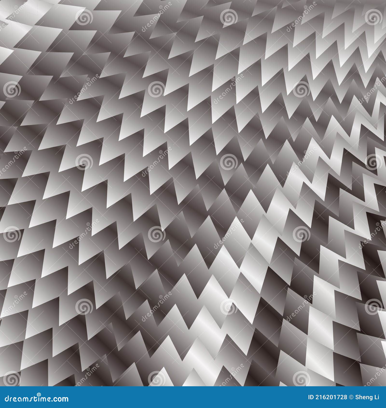 A Silver Color Metallic Jagged Pattern Design Stock Vector ...