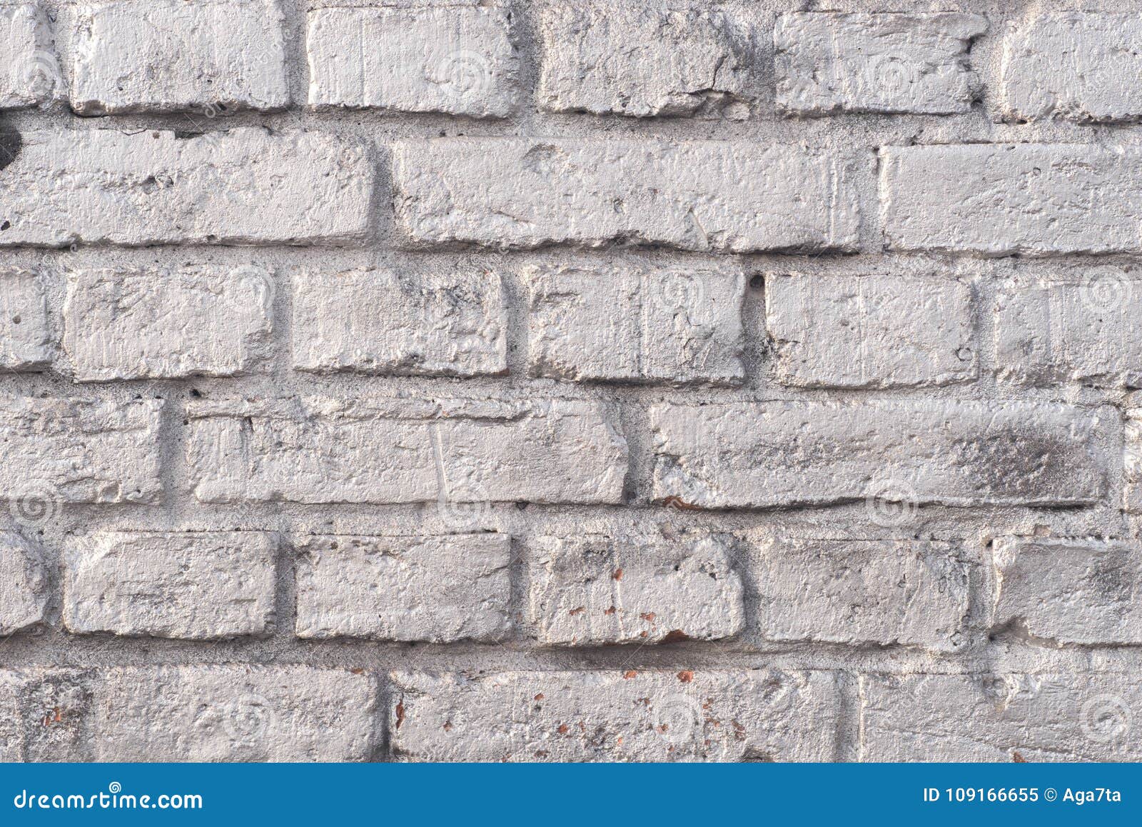 Silver Painted Brick Wall Texture Background Stock Image - Image of ...