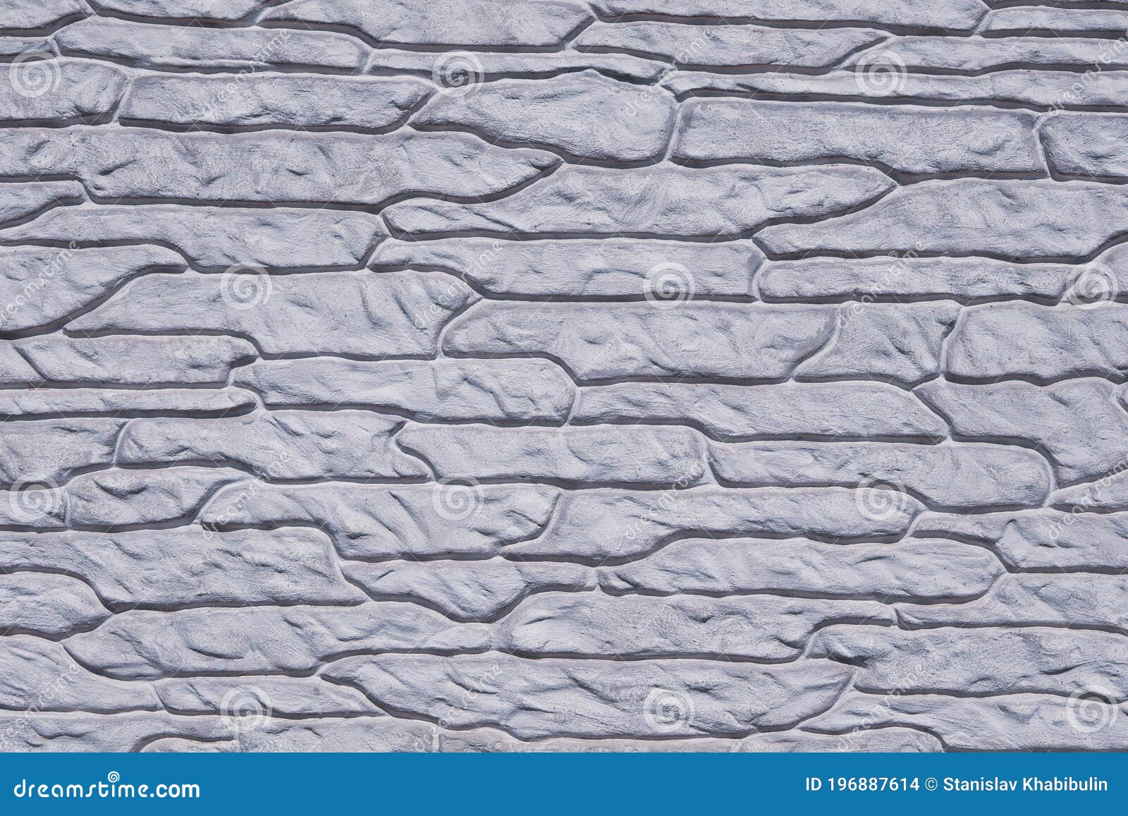 Silver Color Stone Wall Texture Background Stock Photo - Image of ...