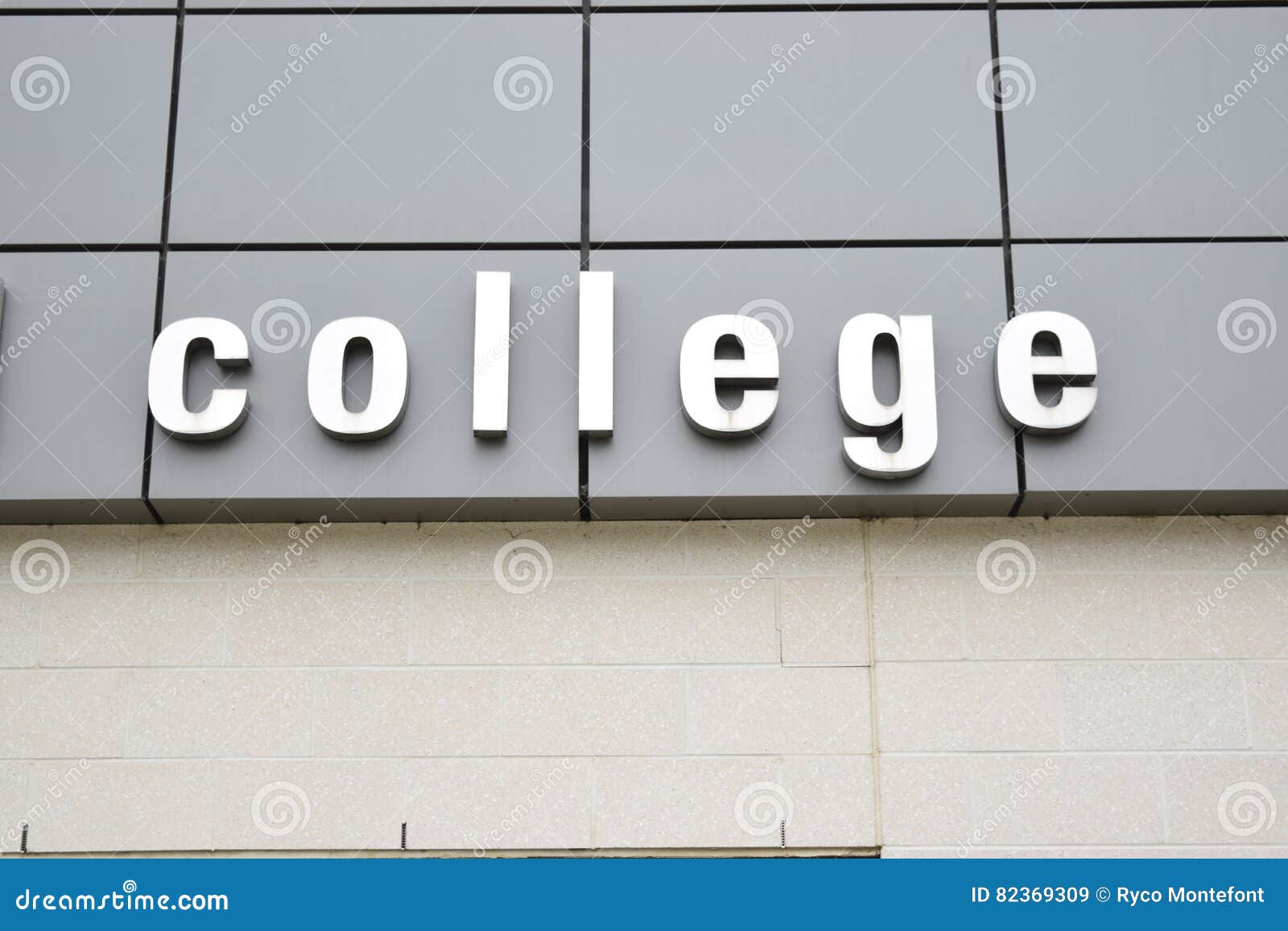 Late college sign stock image. Image of coloured, silver - 82369309