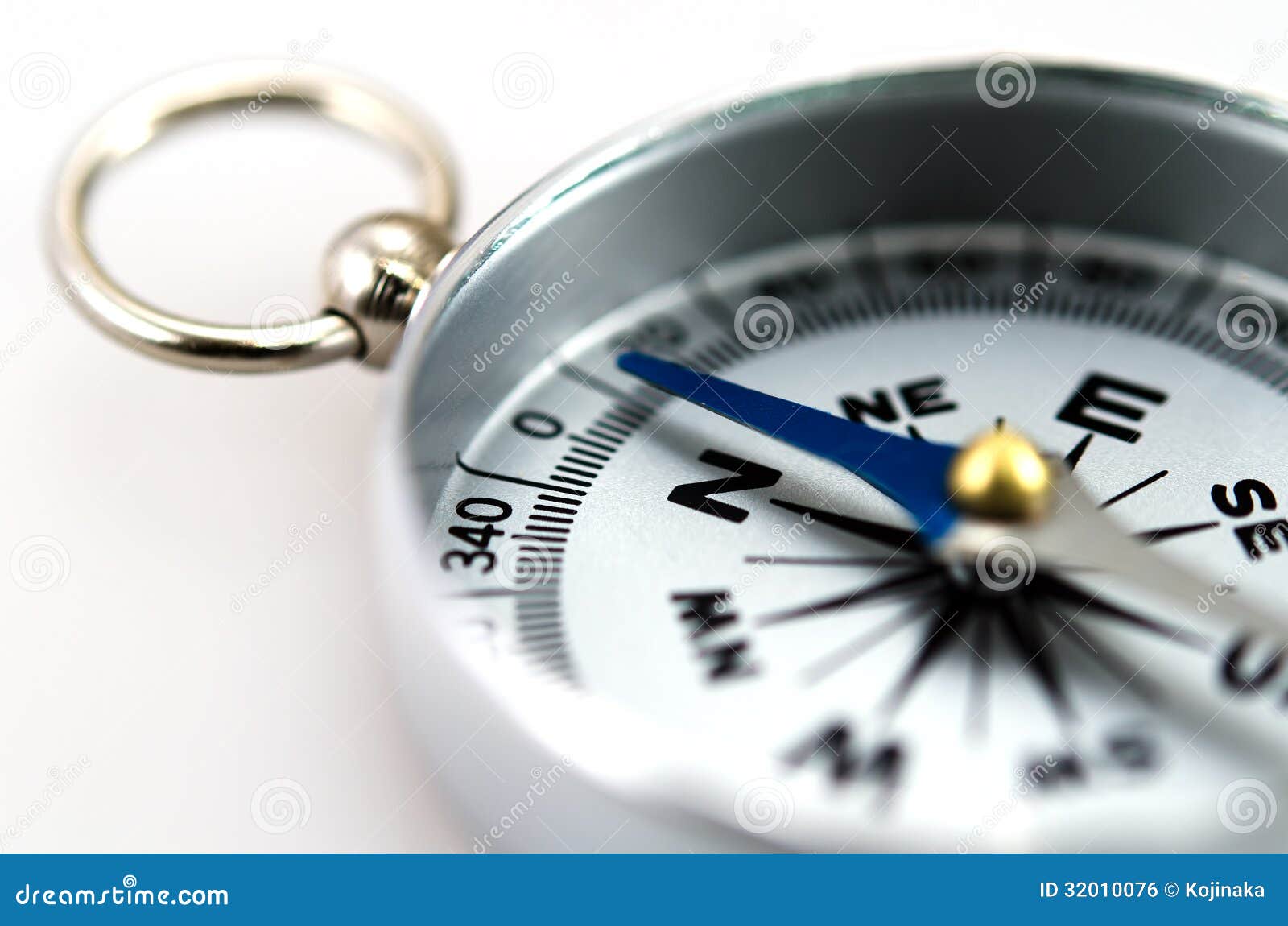 Silver Compass And Map Royalty-Free Stock Photo | CartoonDealer.com ...