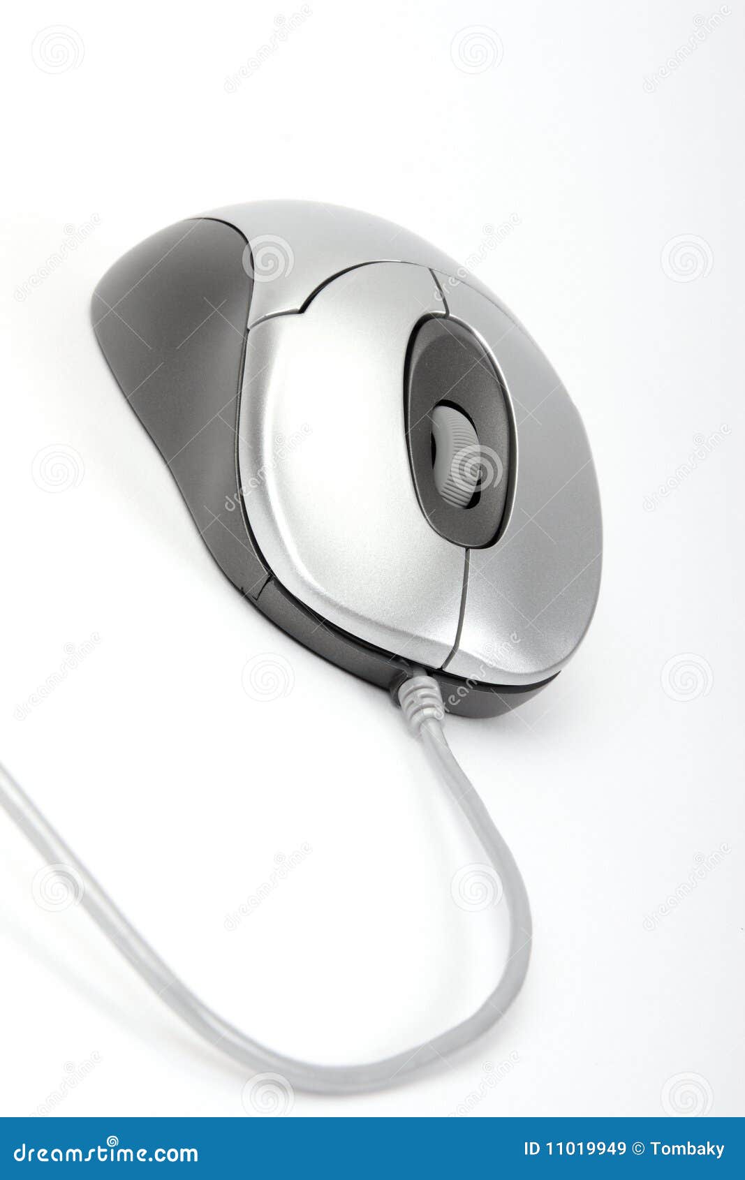 Silver Computer Mouse Royalty-Free Stock Photo | CartoonDealer.com #2287281