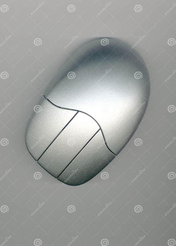 Silver computer mouse stock image. Image of computer, controller - 2287281