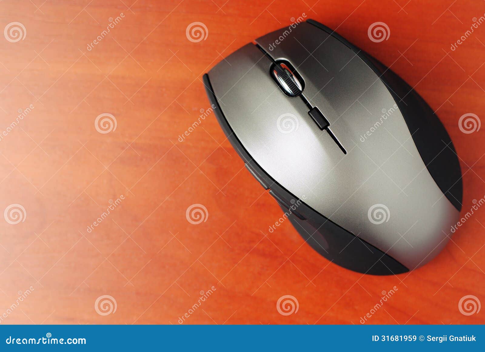 Silver computer mouse stock image. Image of technology - 31681959
