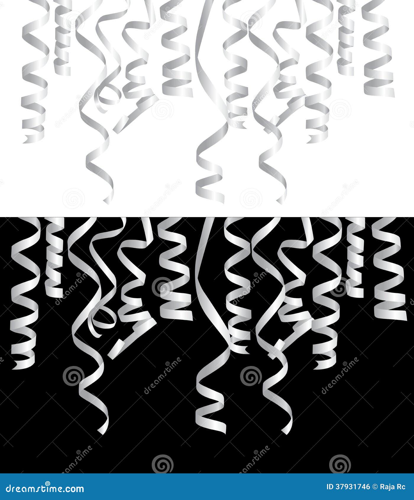 Silver confetti stock vector. Illustration of occasion - 37931746