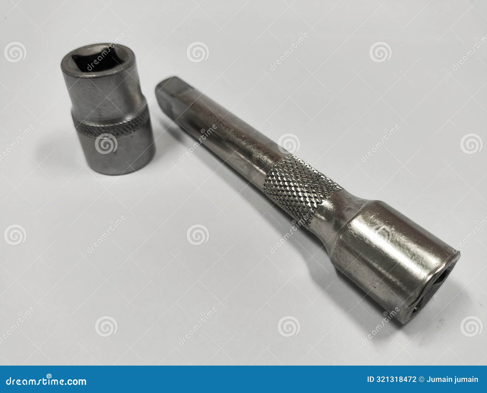 Silver Connectivity, Socket and Extension in Metallic Elegance Stock ...