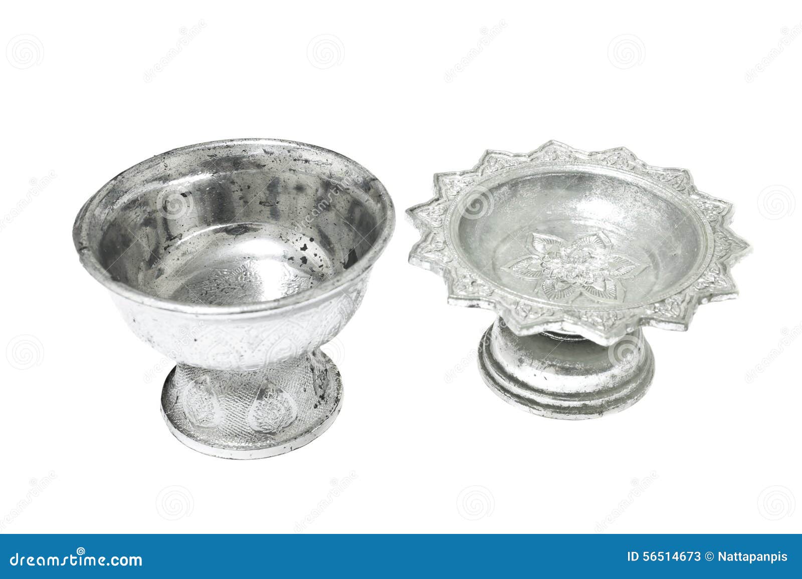 Silver container stock image. Image of thailand, pattern - 56514673