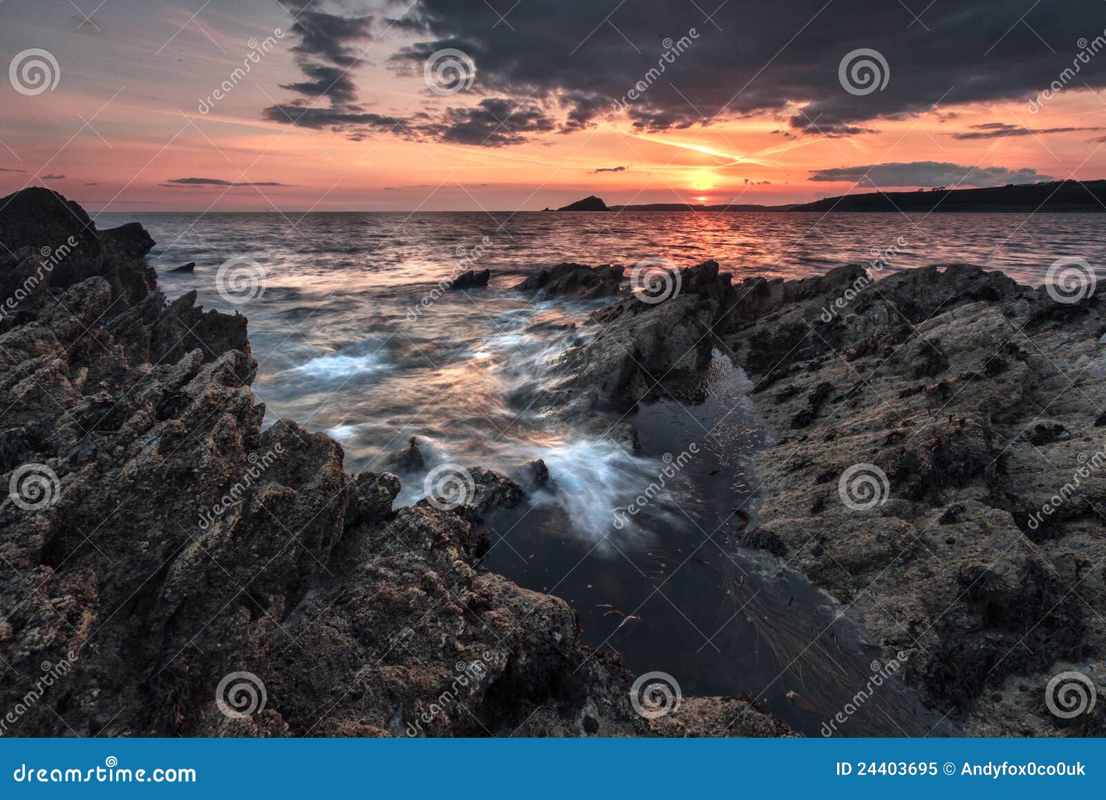 Silver Cove, Devon stock image. Image of shore, universe - 24403695