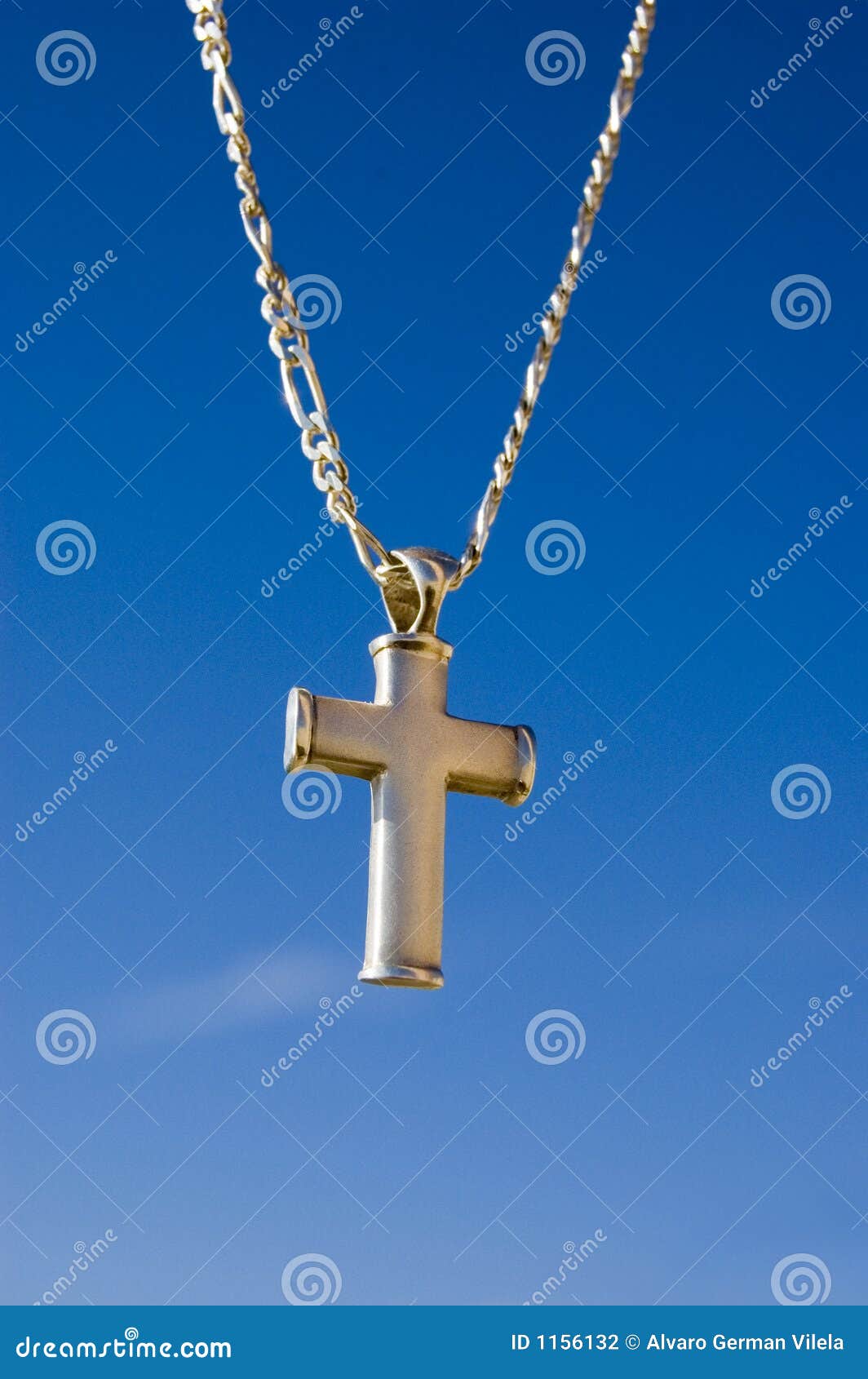 Silver Cross stock photo. Image of christ, religious, symbol - 1156132