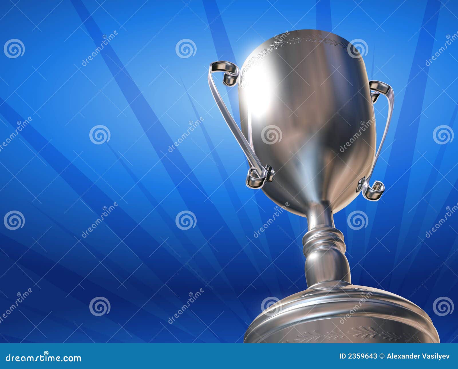 Silver cup stock illustration. Illustration of background - 2359643