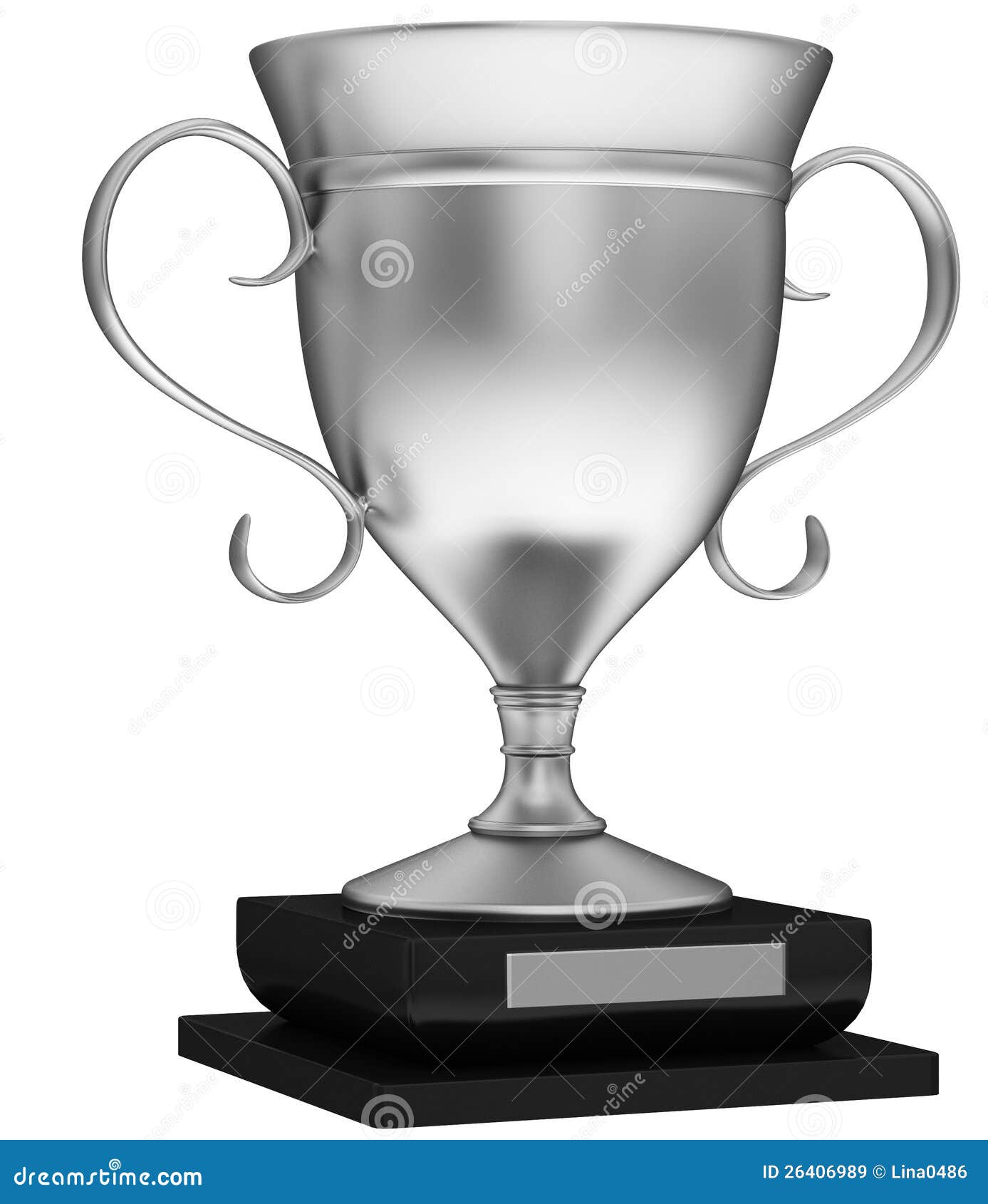 Silver Cup stock illustration. Illustration of game, competition - 26406989