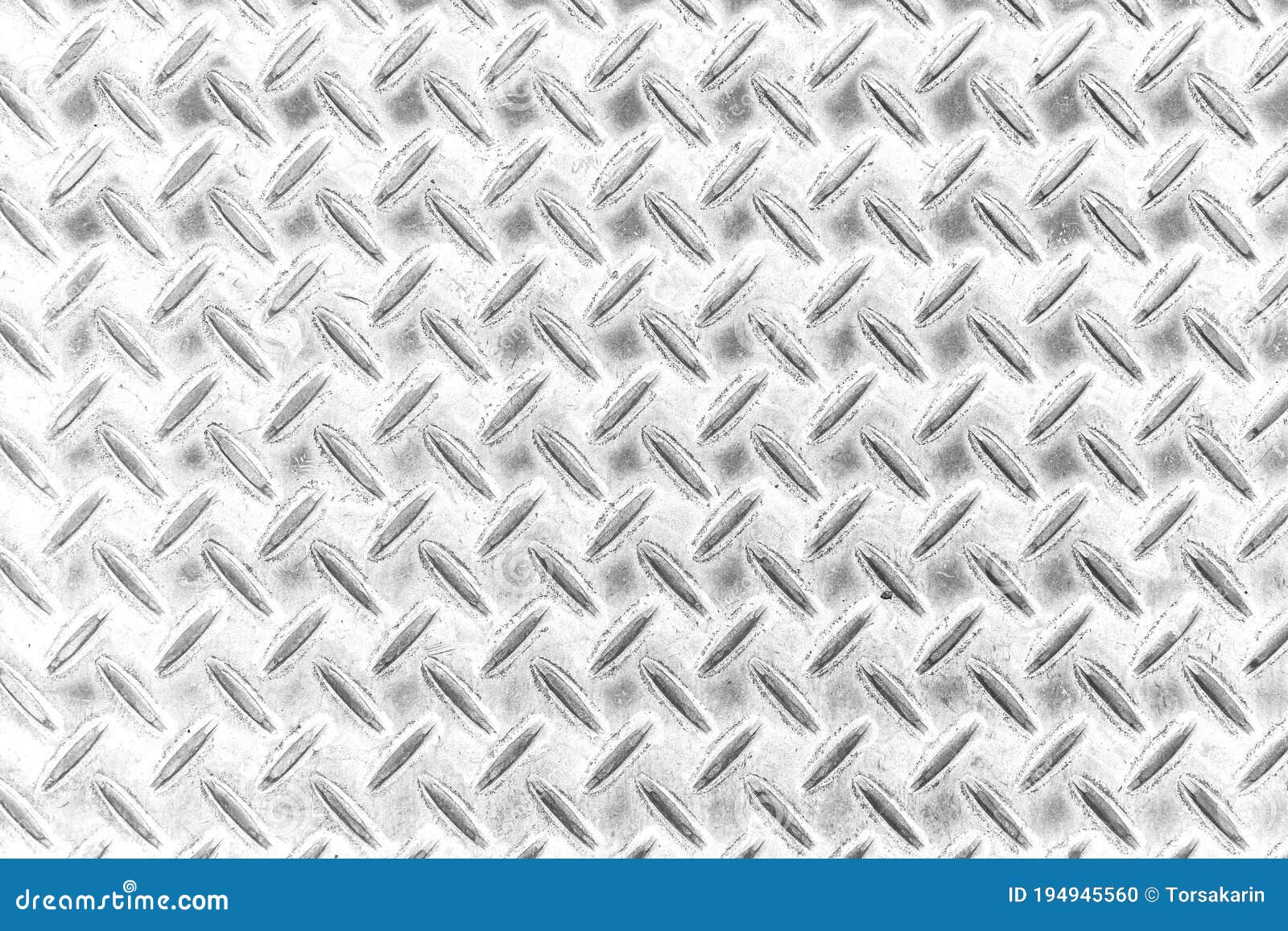 Silver Diamond Plate Texture and Background Stock Photo - Image of ...