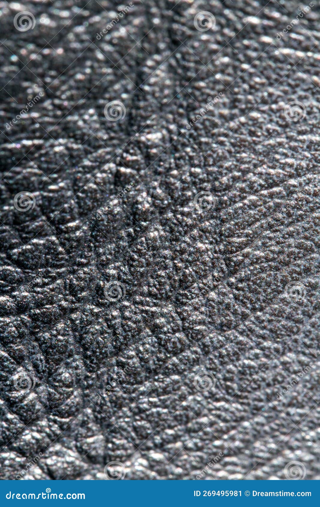 Silver Distressed Leather Crumbled Old Texture Folds for Background ...