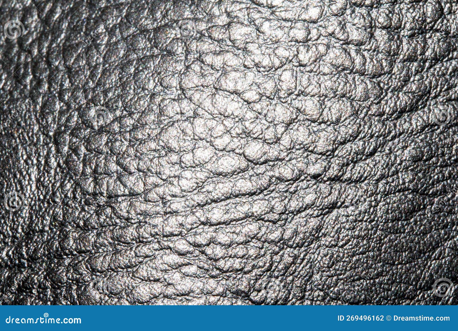 Silver Distressed Leather Crumbled Old Texture Folds for Background ...