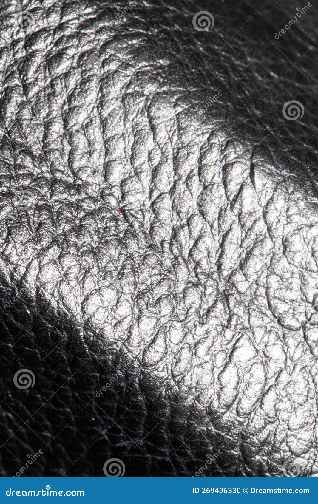 Silver Distressed Leather Crumbled Old Texture Folds for Background ...