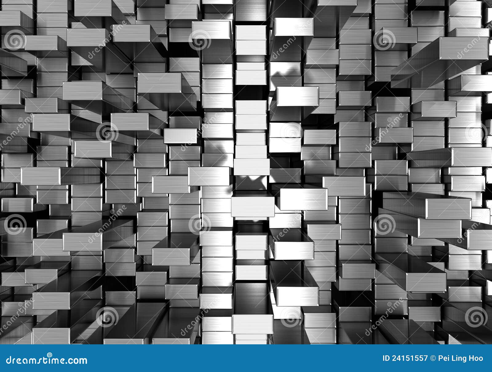 Silver dynamic block stock illustration. Illustration of shiny - 24151557