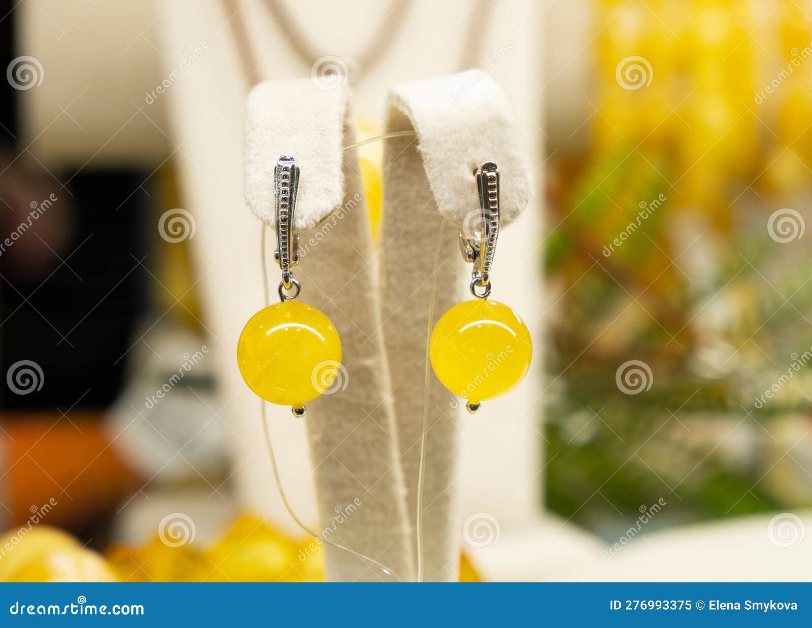 Amber Form Dominican Republic On Black Background Stock Photography ...