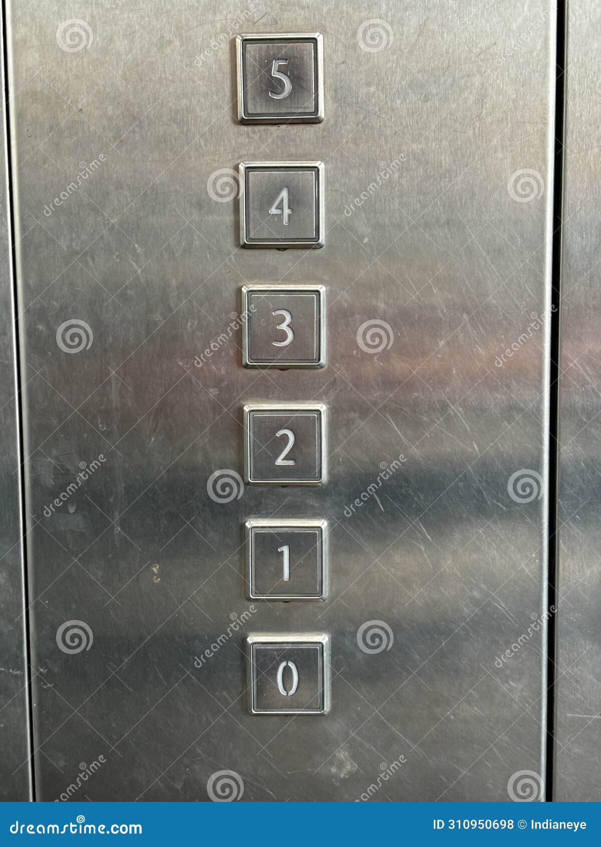 Silver Elevator In A Building With Open Door Royalty-Free Stock Photo ...