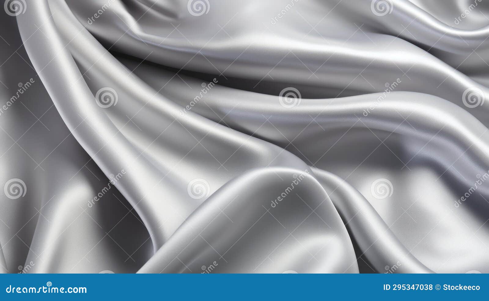 Silver Fabric Texture Close Up Picture with Hyper-realistic Oil Effect ...