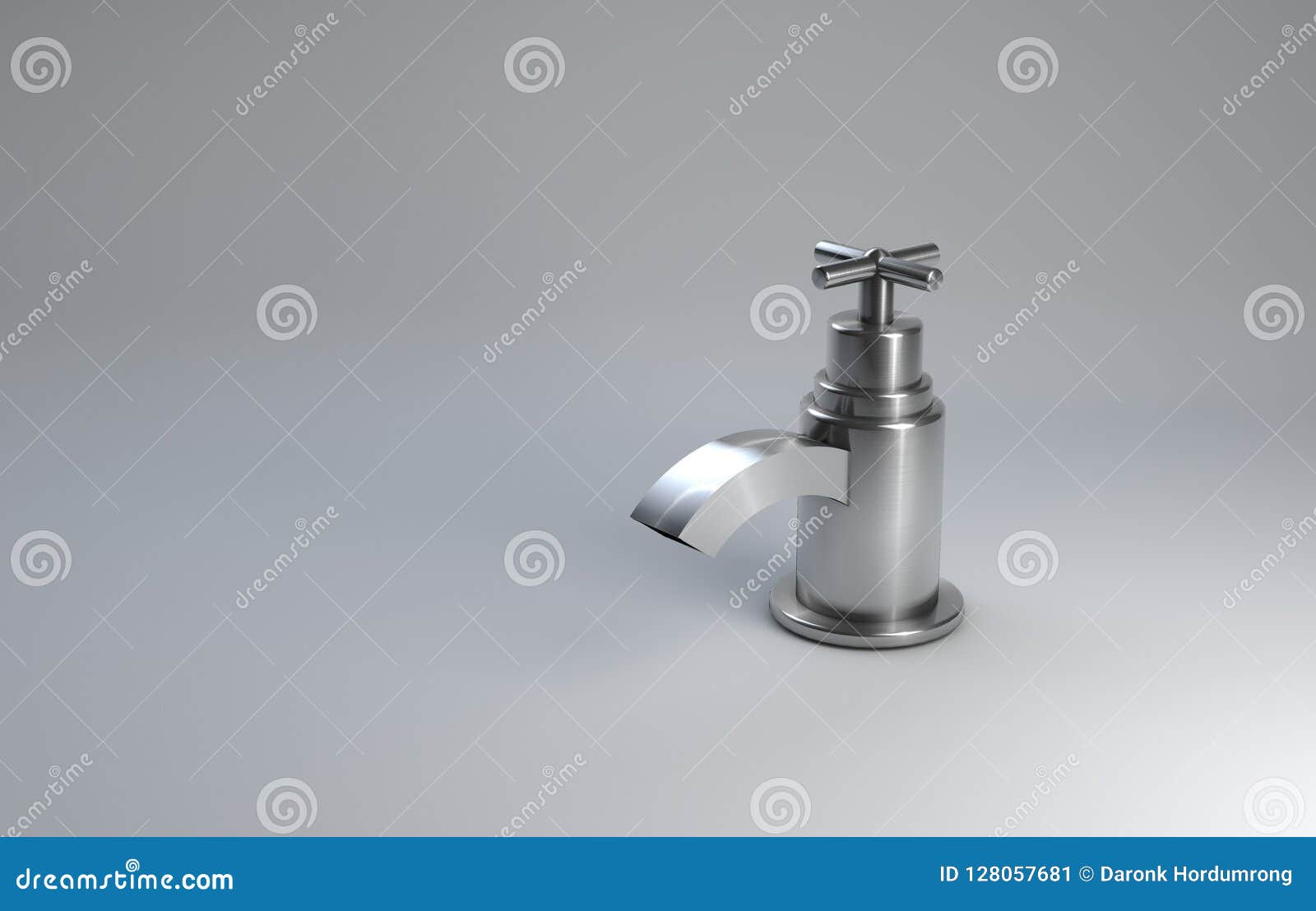 Silver Faucet design stock illustration. Illustration of closeup ...