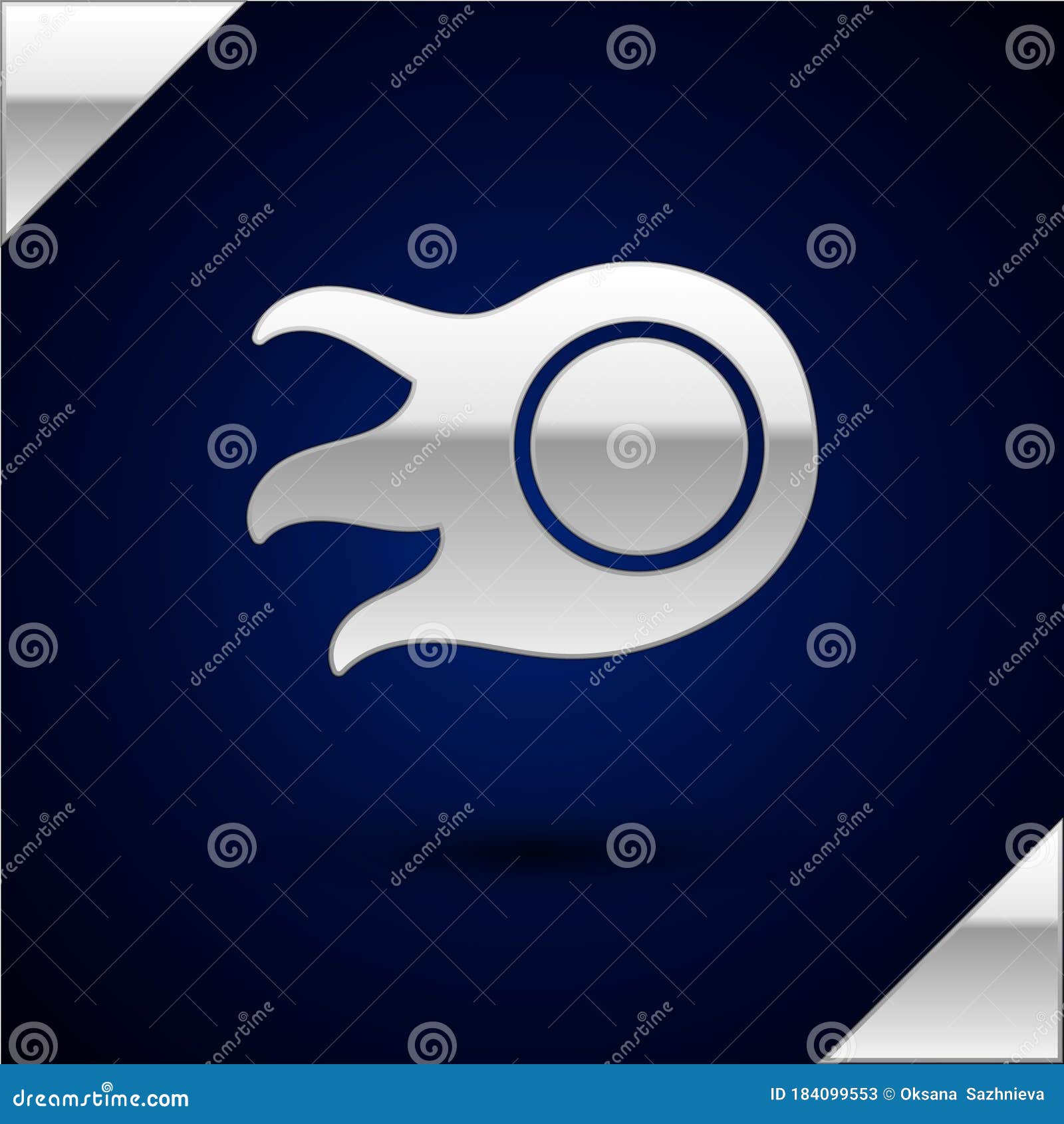 Fireball Blue Realistic Fire Royalty-Free Stock Image | CartoonDealer ...