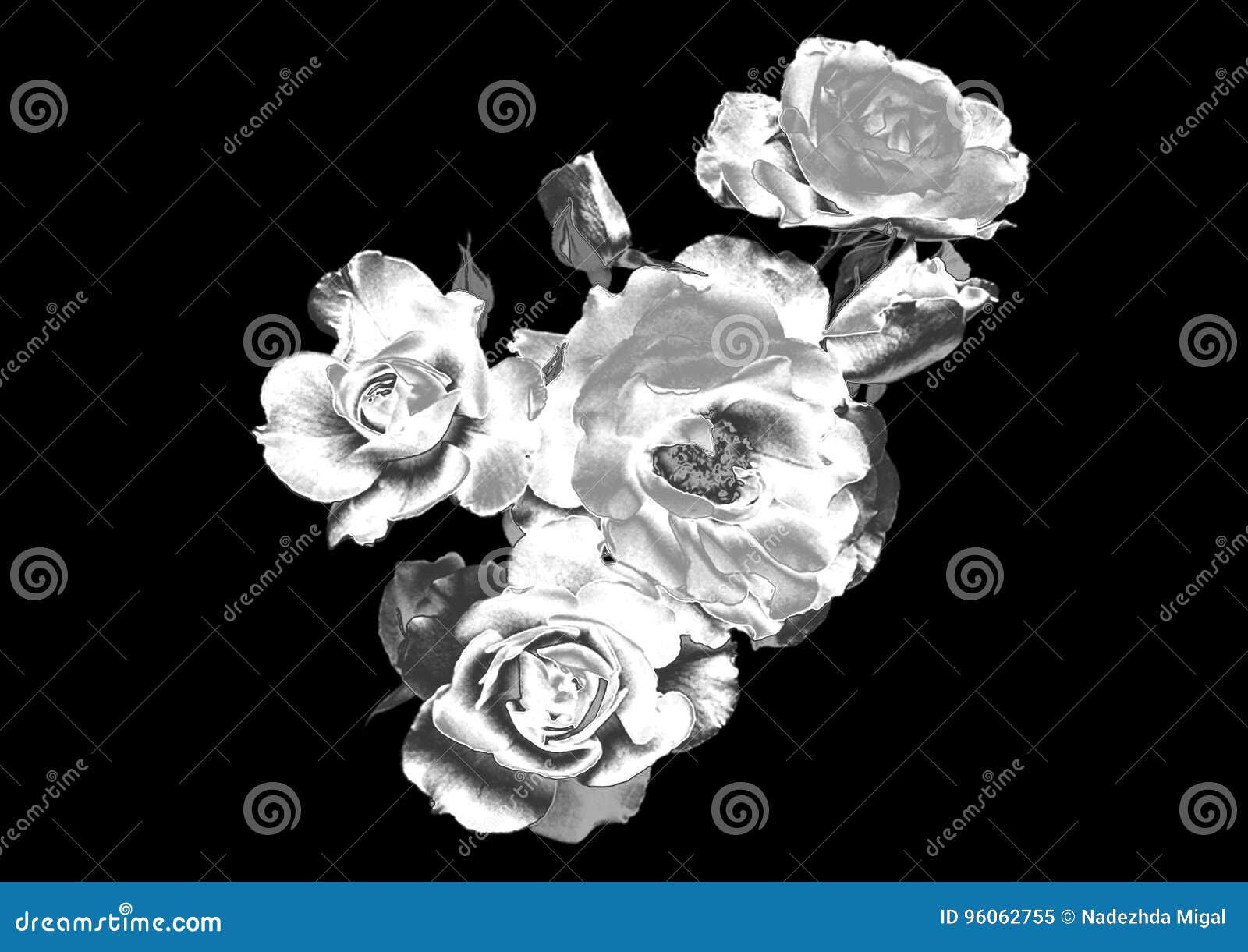 Silver flower stock image. Image of textures, bouquet - 96062755