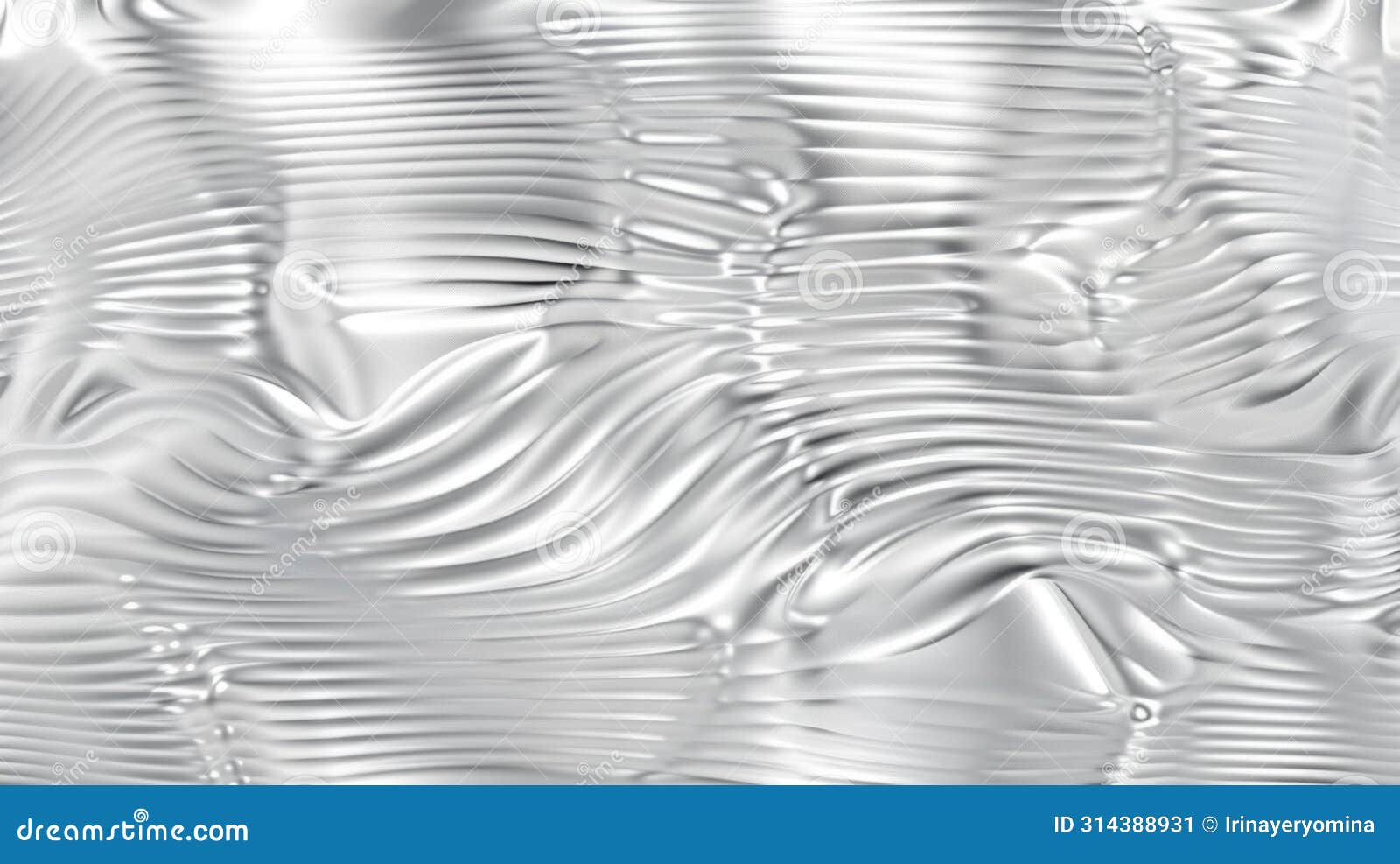 Silver Flowing Water Pattern on Glass Texture Stock Image - Image of ...
