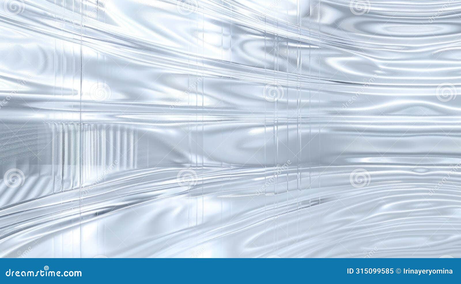 Silver Flowing Water Pattern on Glass Texture Stock Image - Image of ...