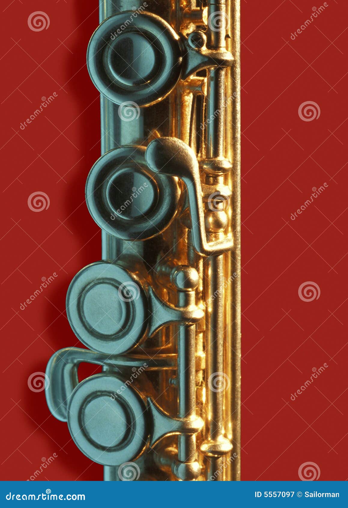 Silver Flute Royalty-Free Stock Photography | CartoonDealer.com #22960415