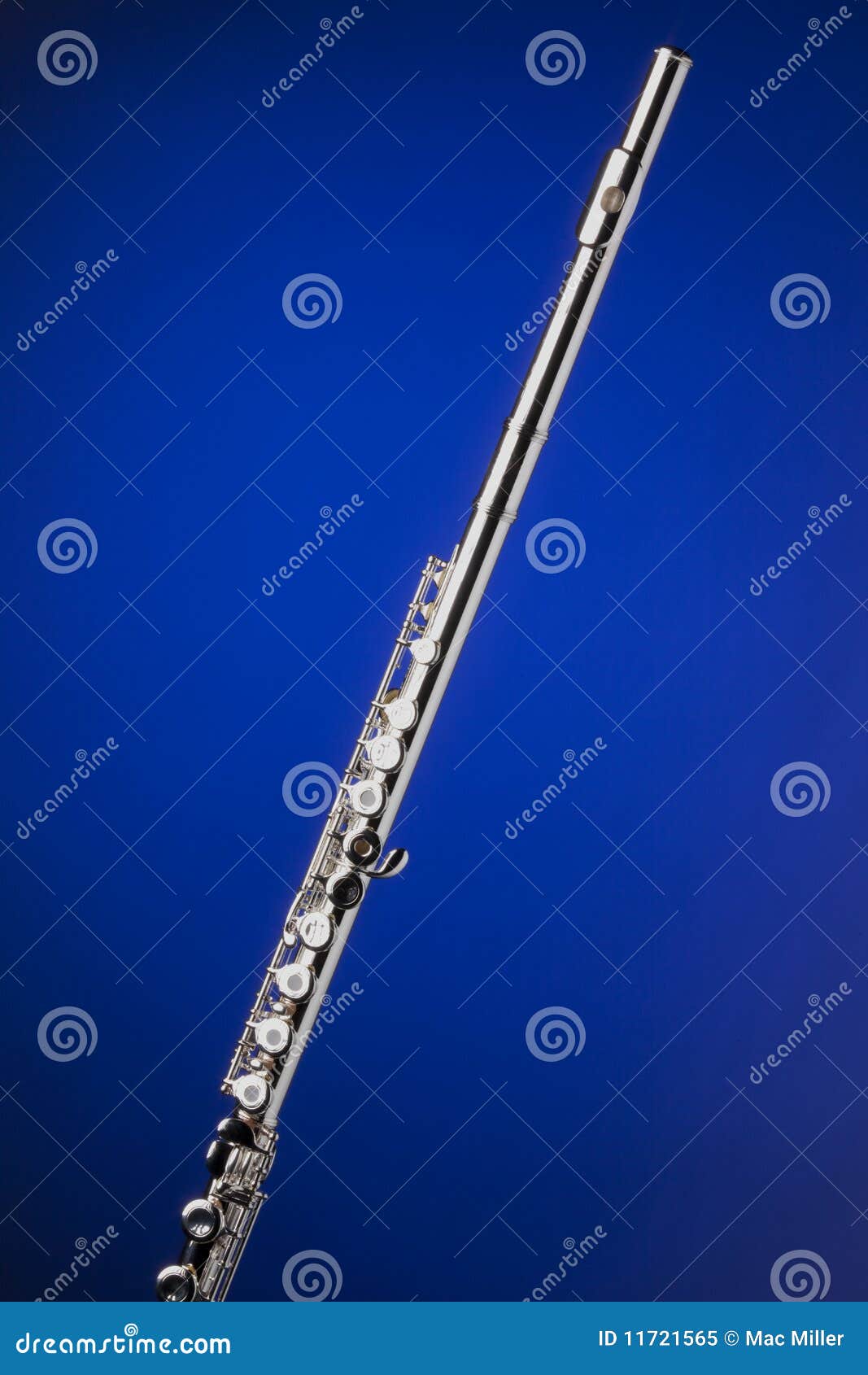 Silver Flute Royalty-Free Stock Photography | CartoonDealer.com #22960415