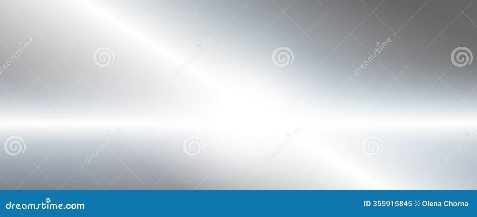Silver Foil Background with Metal Mirror Texture. Chrome Gradient ...
