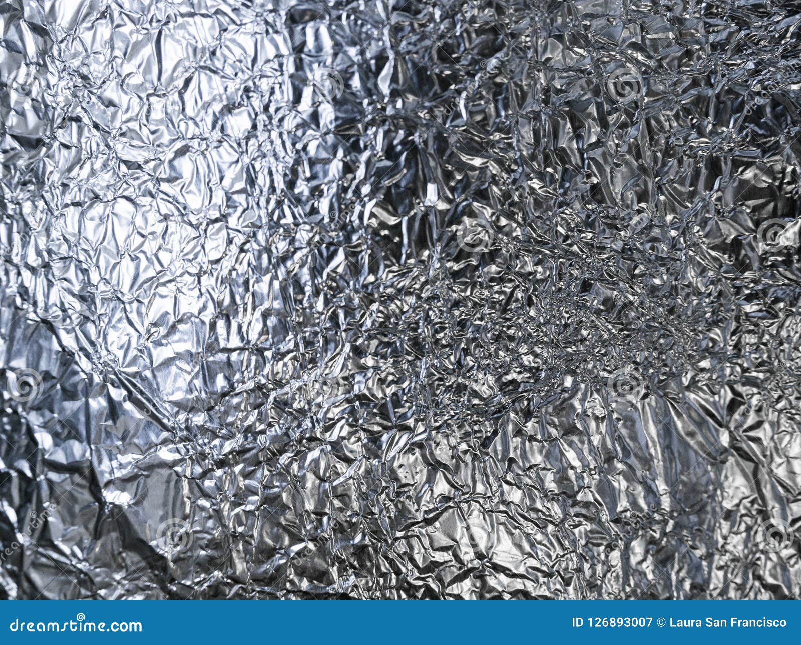 Silver Foil Background, Texture, Pattern. Stock Image - Image of ...