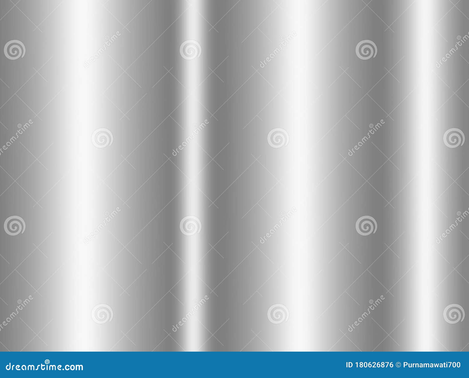 Smooth Silver Foil Texture