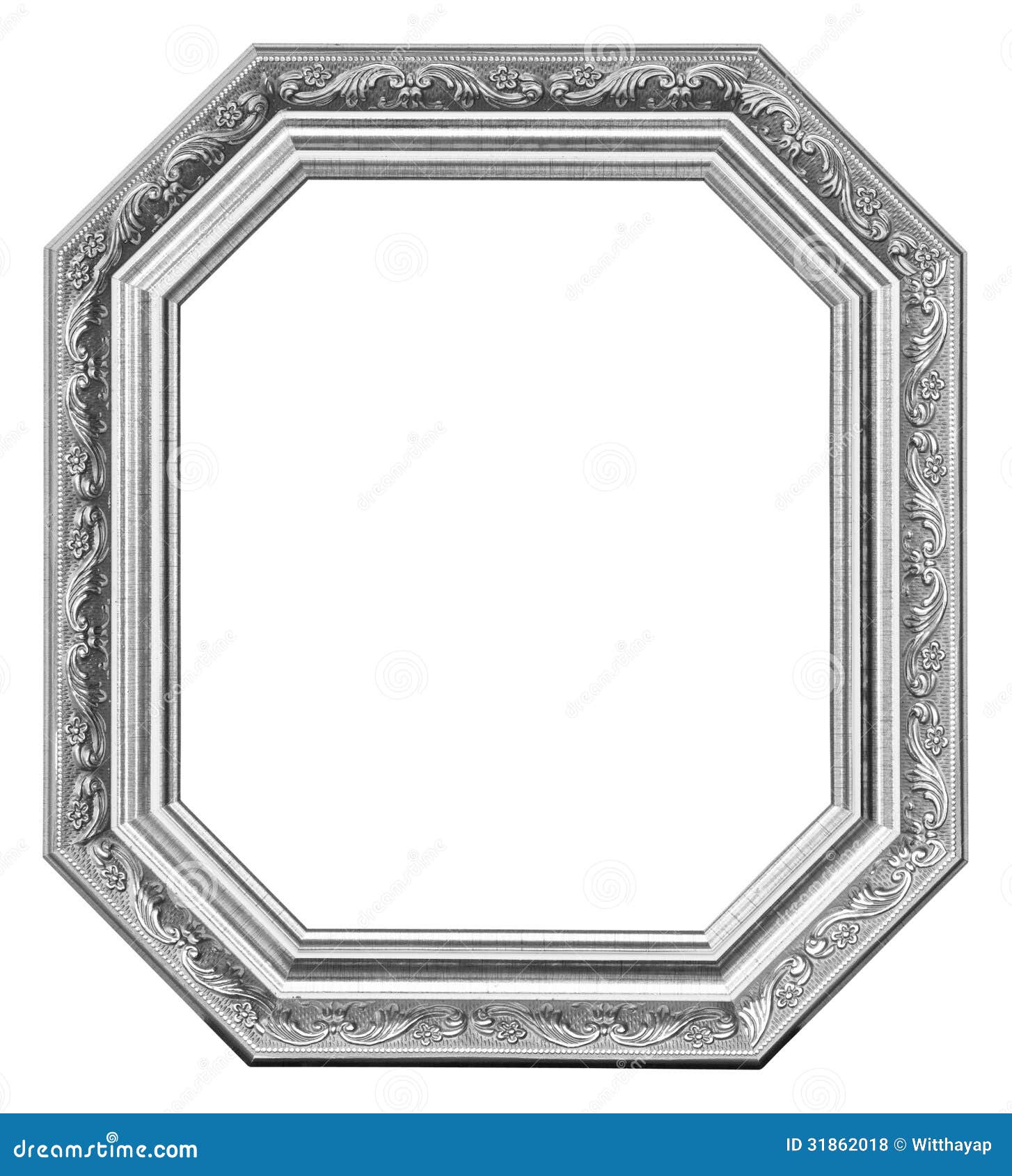 Silver Frame Stock Photography | CartoonDealer.com #1136864