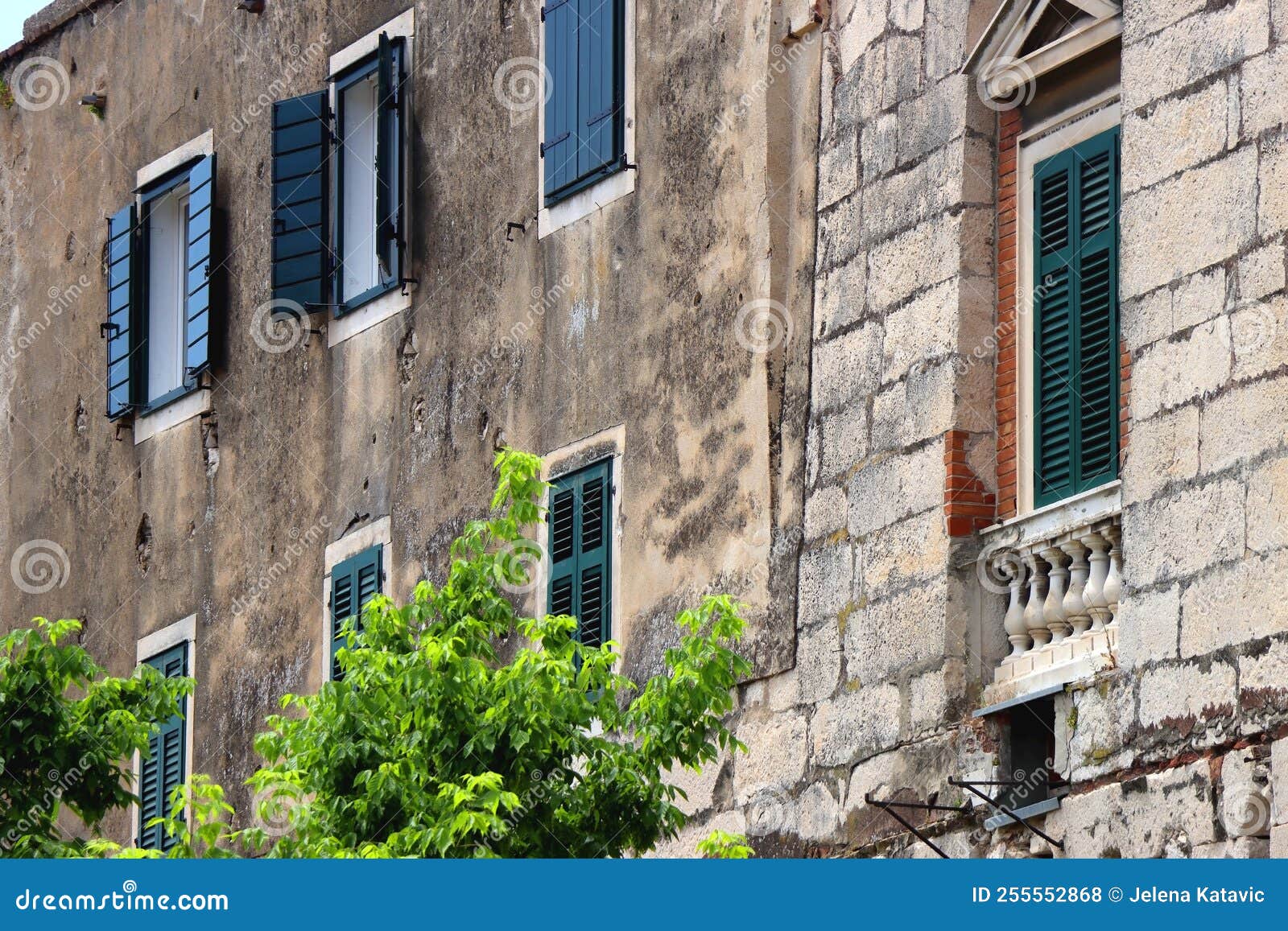 Architecture in Split, Croatia Stock Photo - Image of ancient, building ...