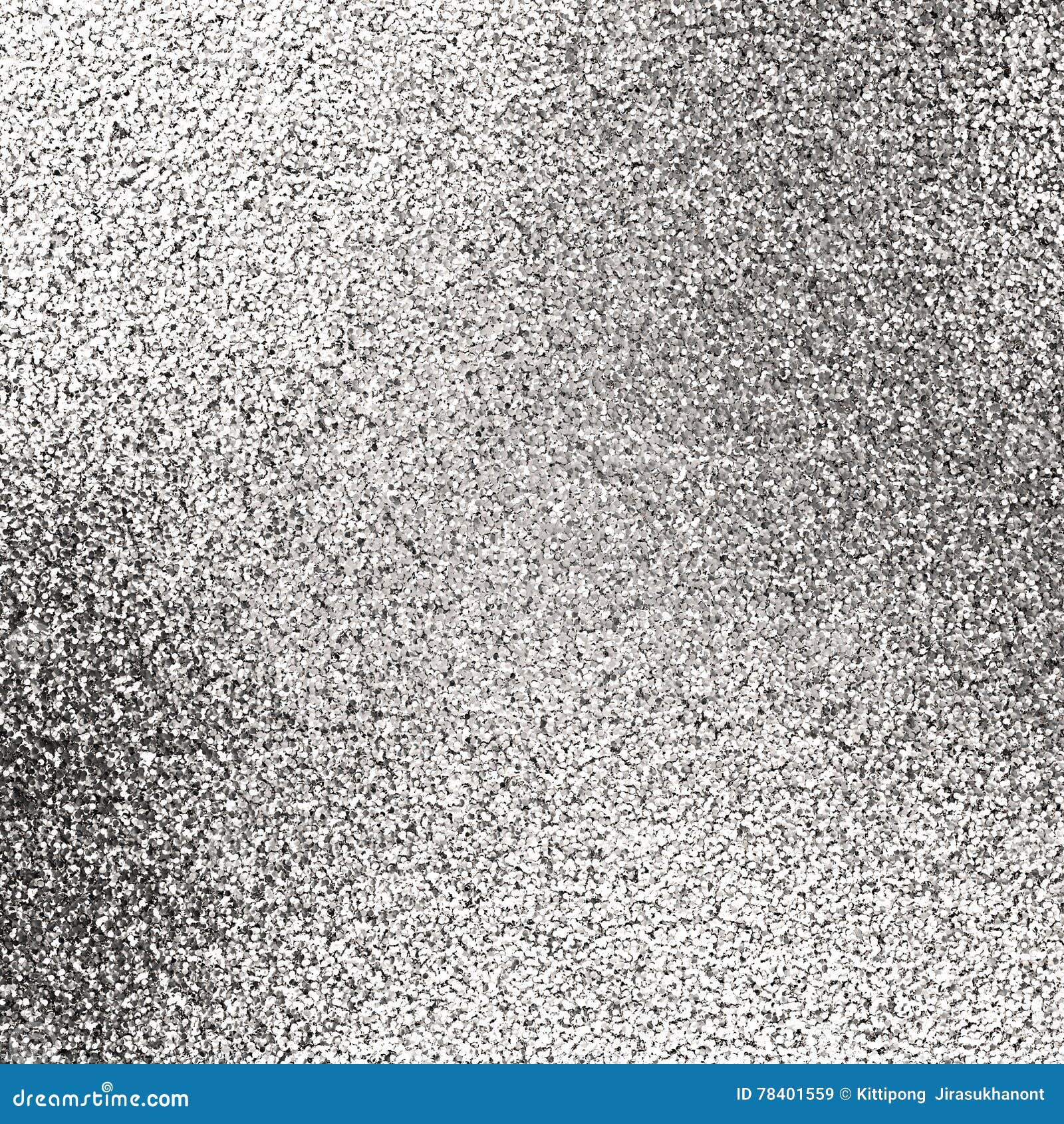 Silver Glitter Background. Silver Sparkles On Black Background.eps10 ...