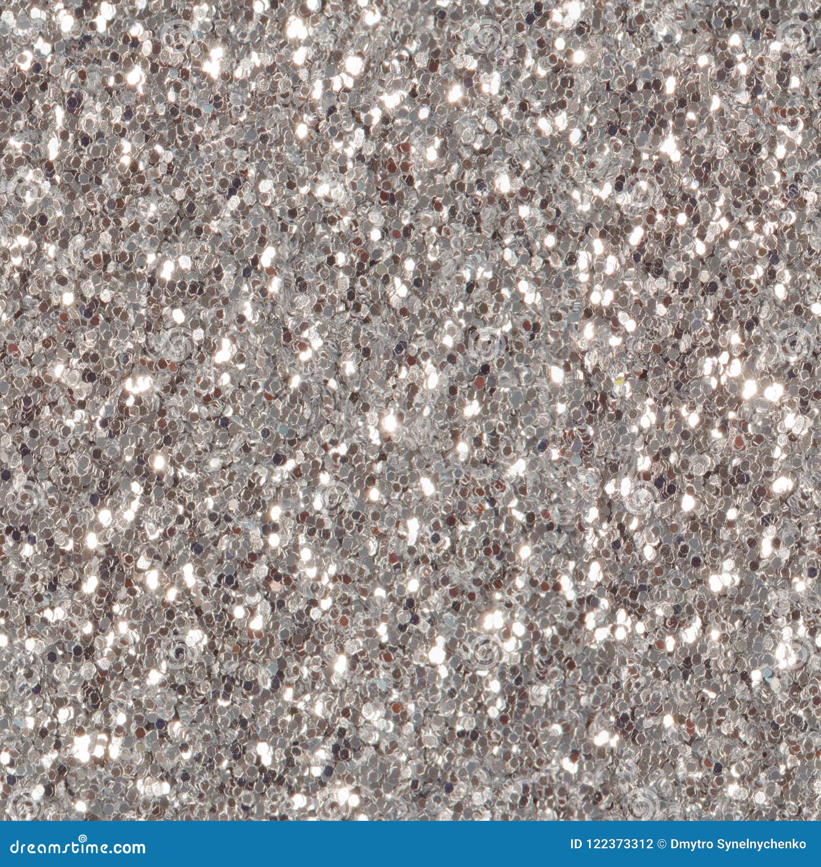 Silver Glitter Color