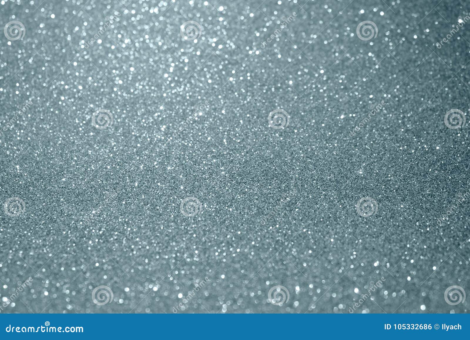 Silver Glitter And Sparkling Blur Bokeh Light Effect On Snow White ...