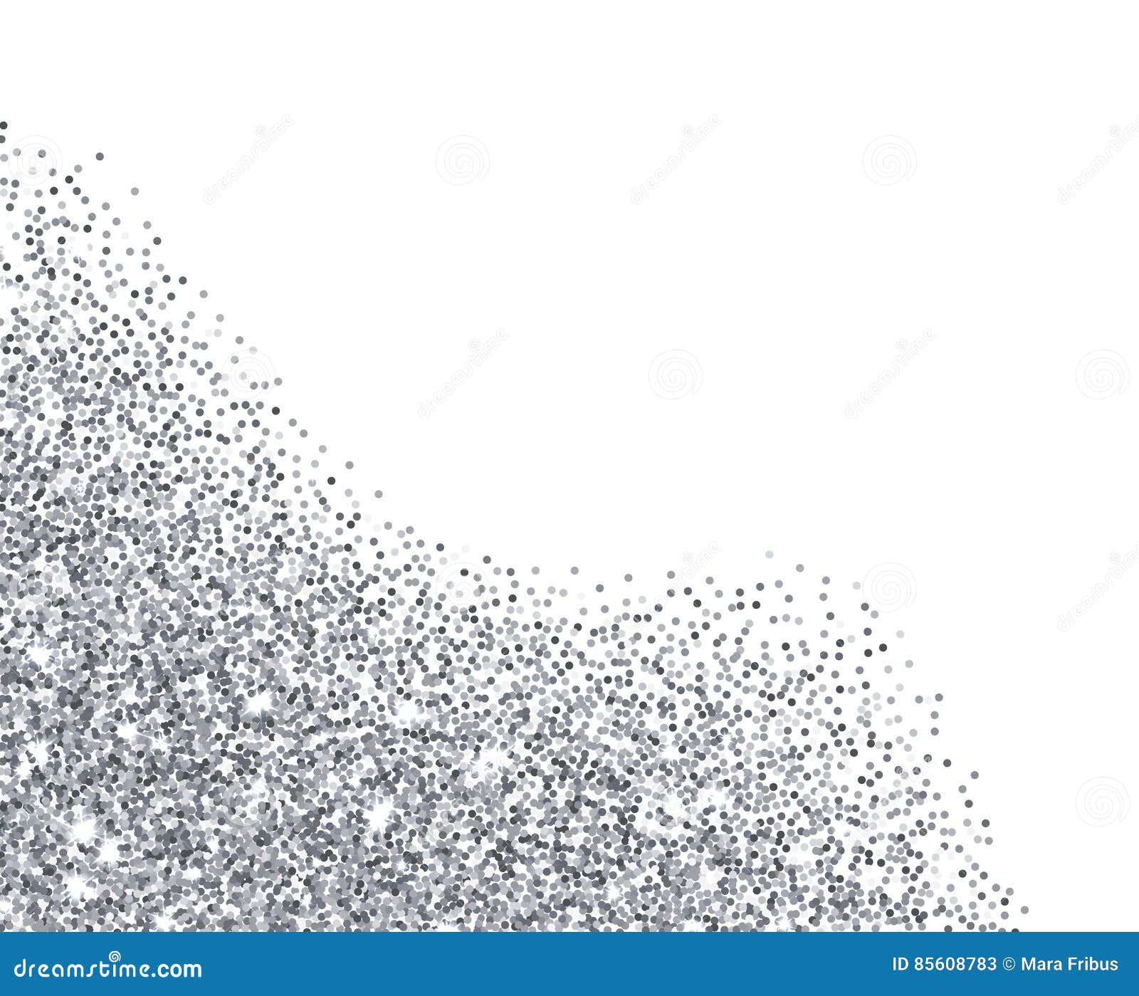 Silver Corner Border