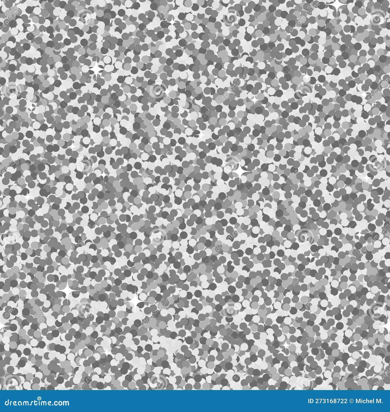 Silver Glitter Vector Background Pattern Seamless Stock Illustration ...