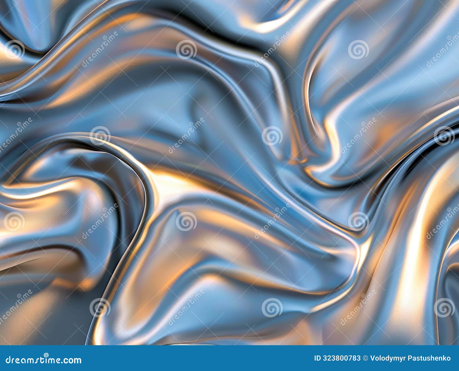 A Silver and Gold Background with a Lot of Swirls Stock Image - Image ...