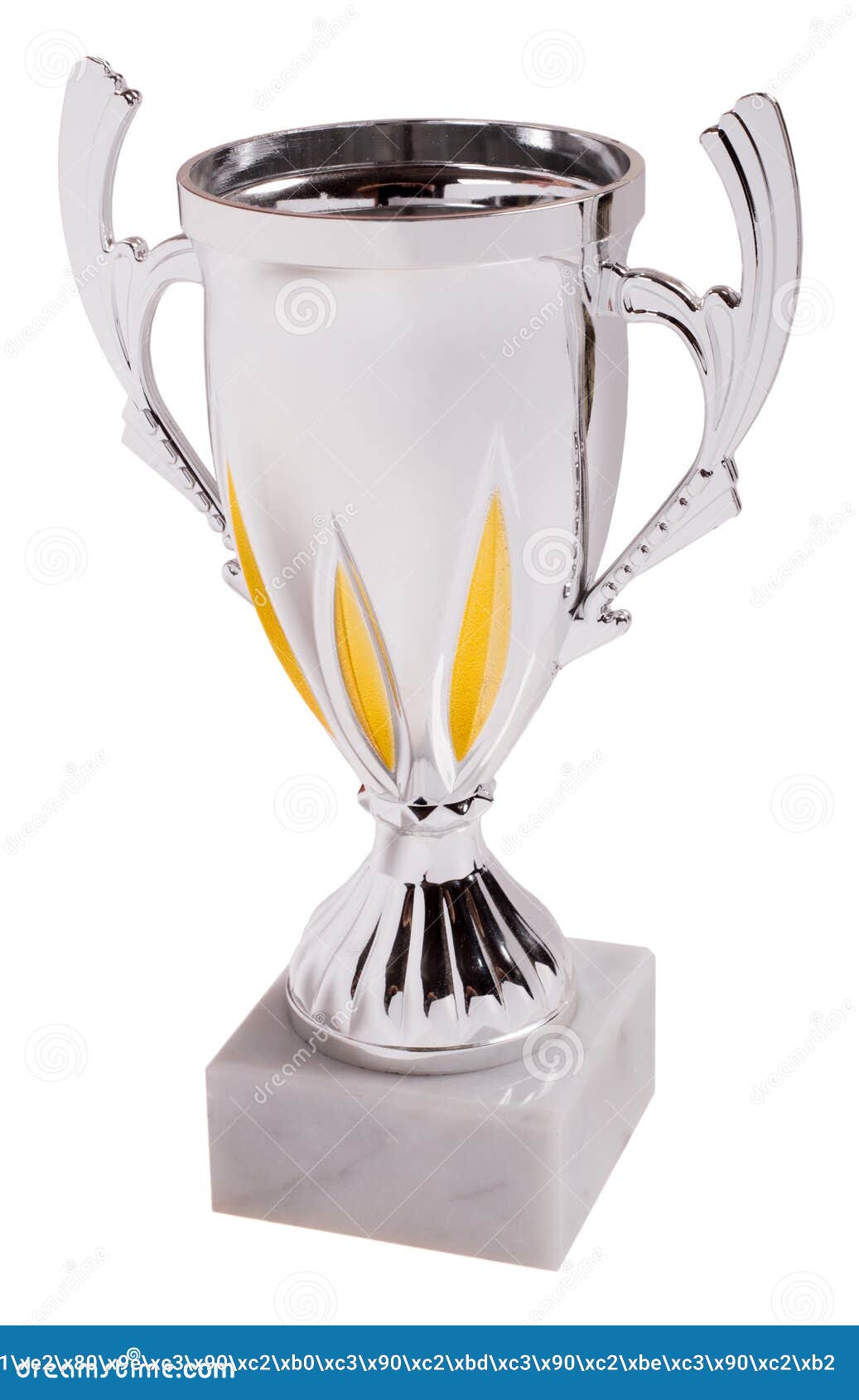 Silver and gold cup stock photo. Image of bowl, championship - 38106710