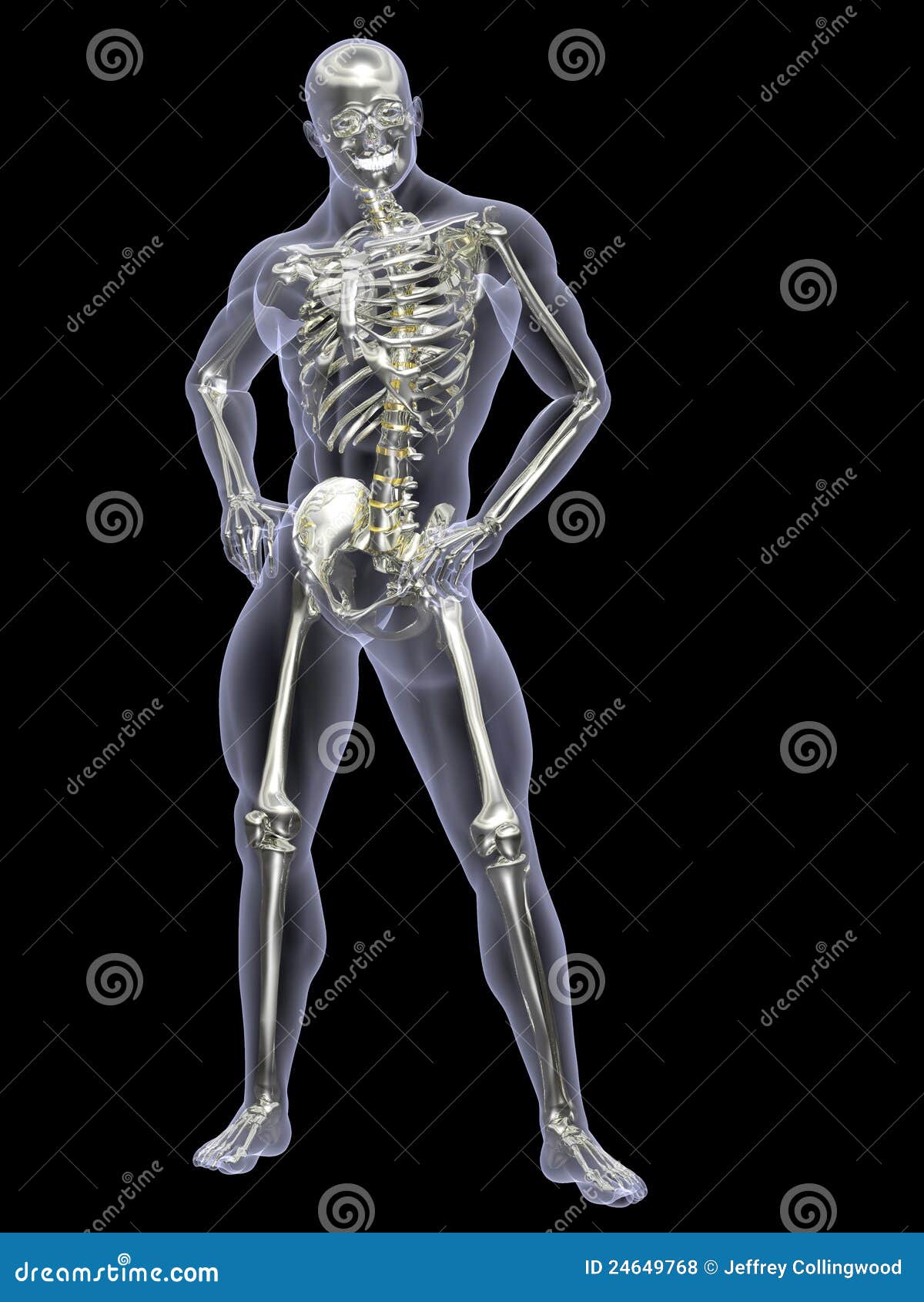 Gold Skeleton Key With Heart Shape Royalty-Free Stock Image ...