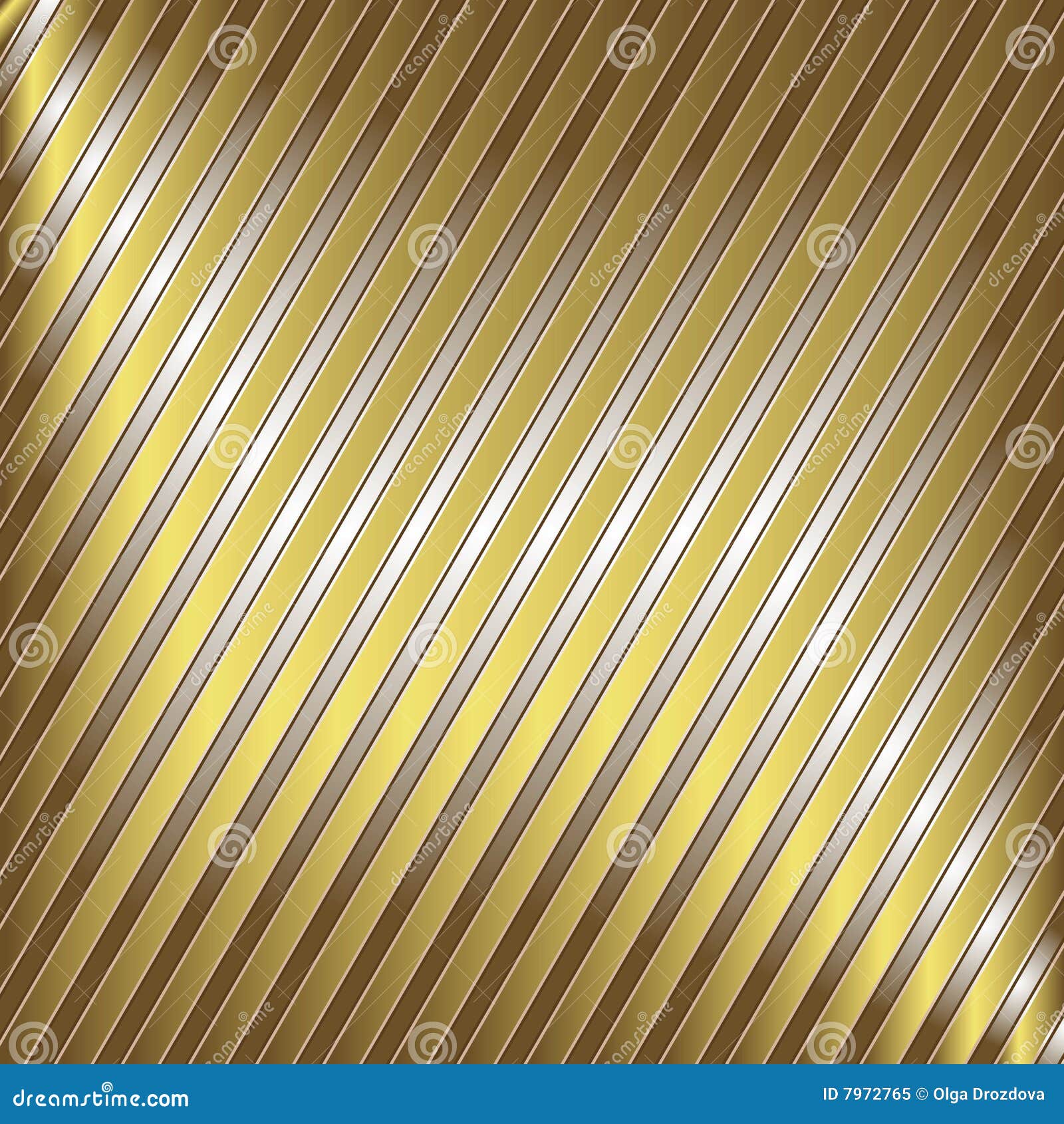 Silver and gold stripes stock vector. Illustration of diagonal - 7972765