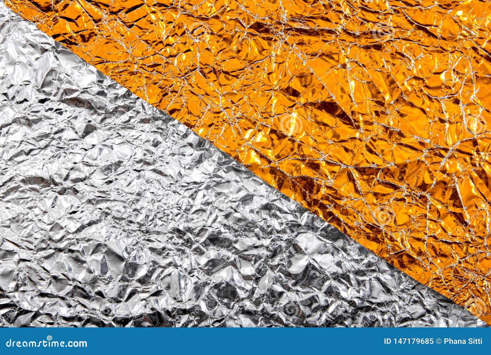Silver, Gold Texture Backgrounds. Silver and Gold Foil Texture Stock ...