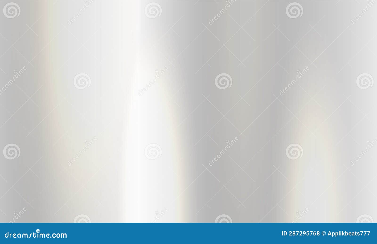 Silver Gradient Background. Chrome Metal Texture Stock Vector - Illustration of cold, shiny ...